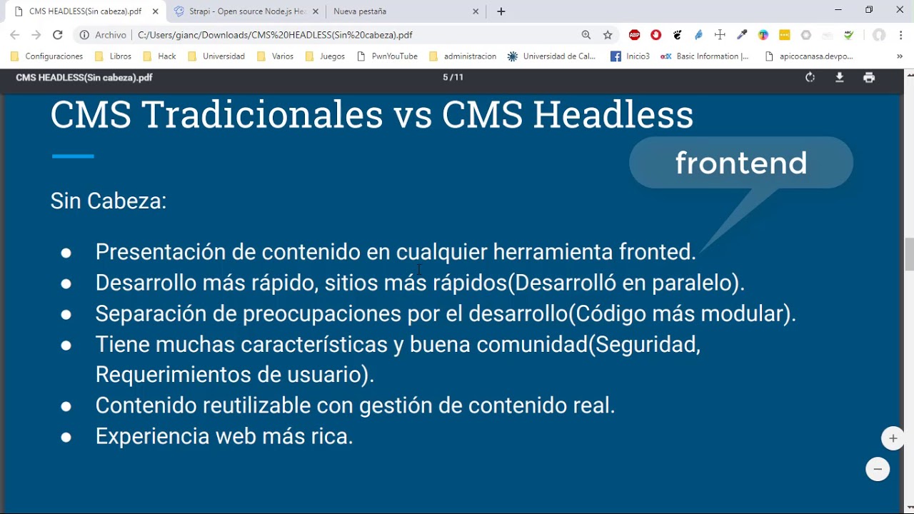 02. -Strapi en Español - CMS HEADLESS - YouTube