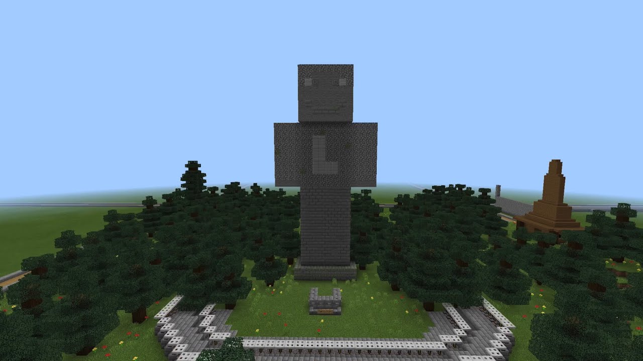 Statue Of Me I Built! - YouTube