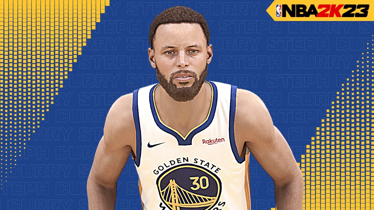 *NEW* Steph Curry Face Creation NBA 2K23 - YouTube