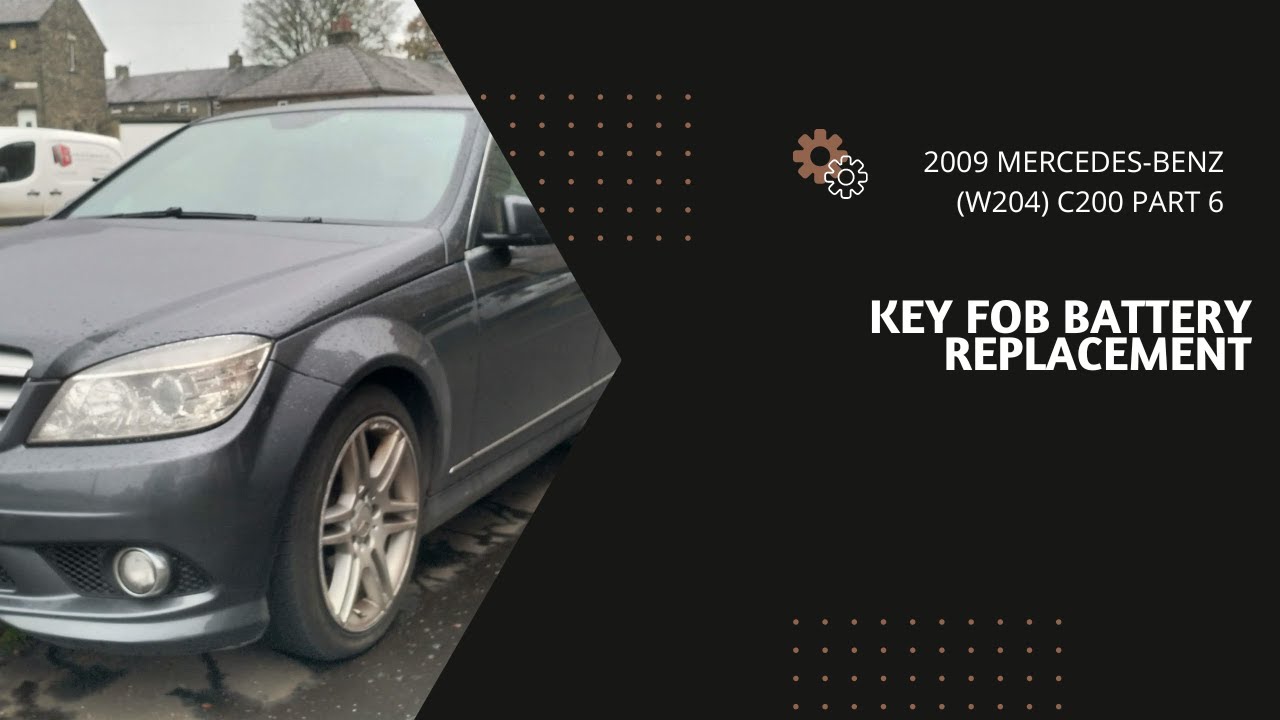 This is how EASY it is to change key fob batteries - 2009 Mercedes-Benz ...