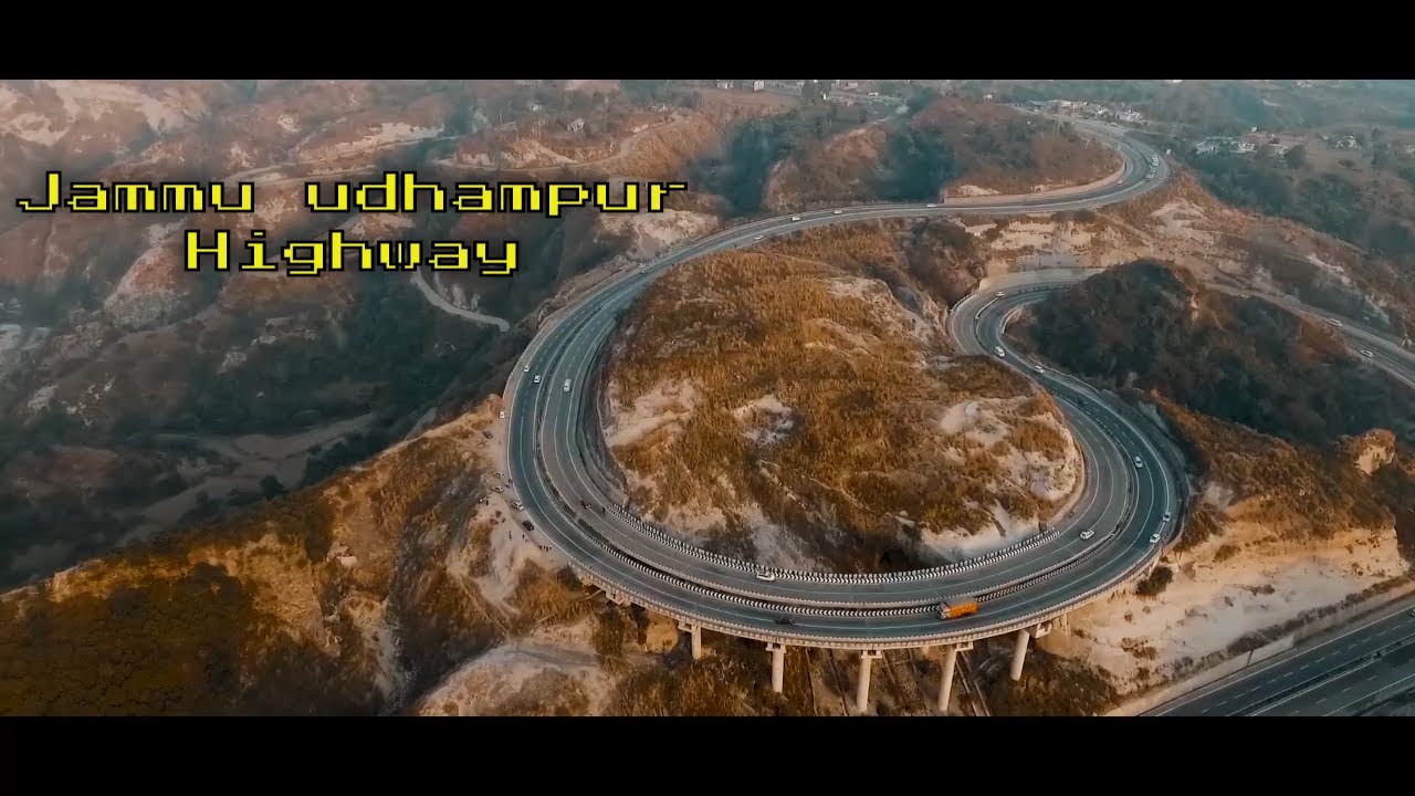 This is no foreign Highway- This is Jammu Udhampur road - YouTube