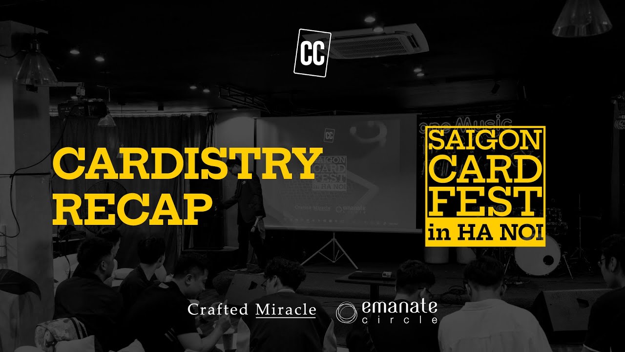 Saigon Card Fest in Hanoi | CARDISTRY RECAP. - YouTube