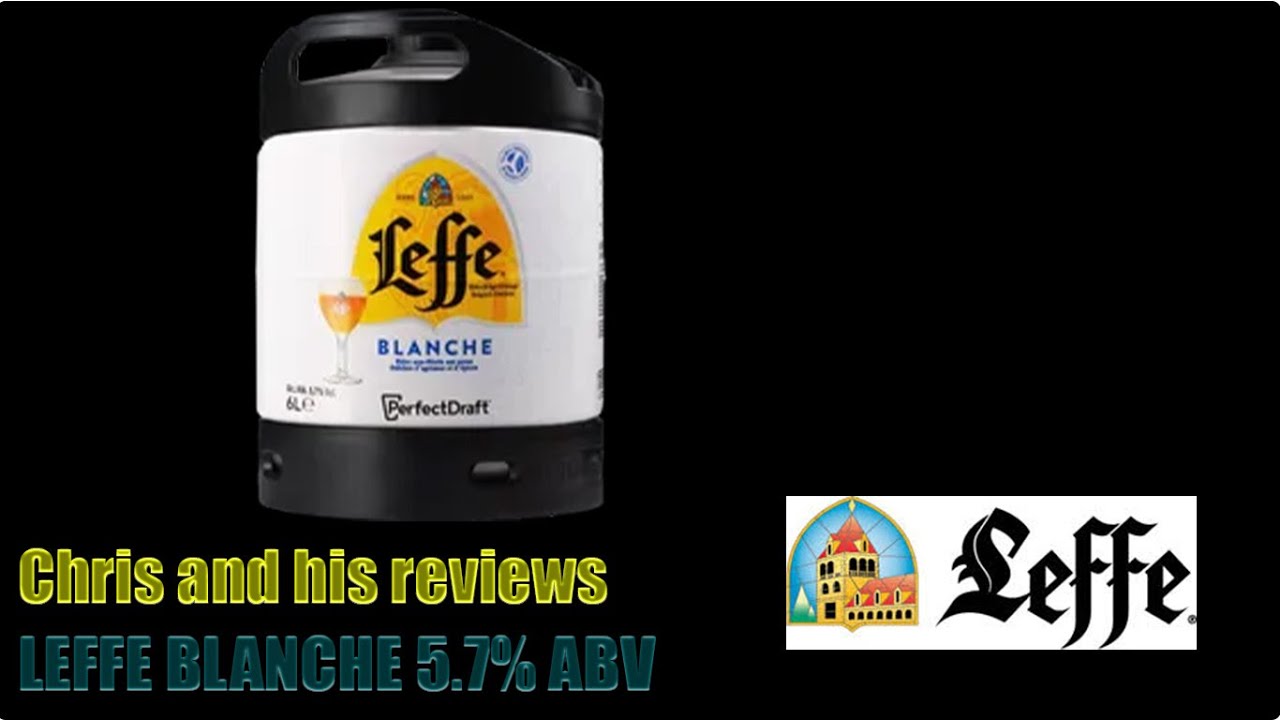 Leffe Blanche 5.7% ABV Perfectdraft Pro Philips - YouTube