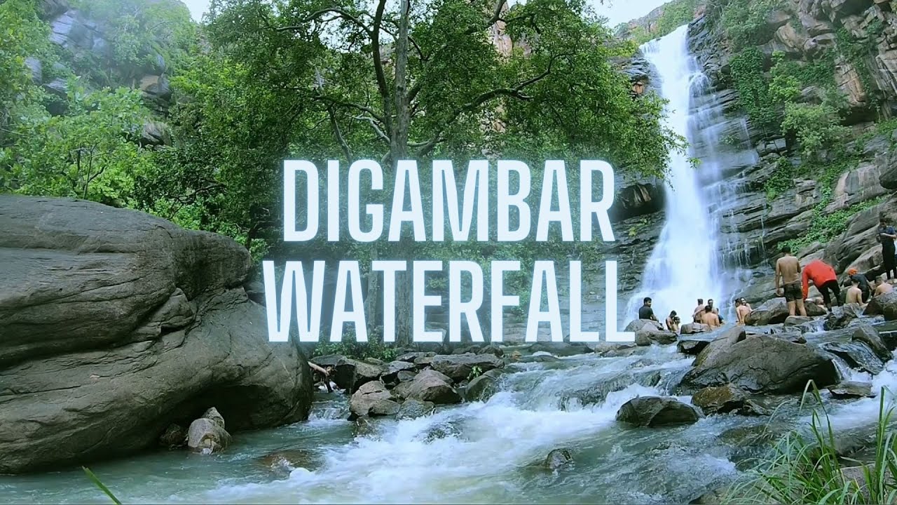 DIGAMBAR WATERFALL AND BARNA DAM TRIP Raisen M.P. - YouTube