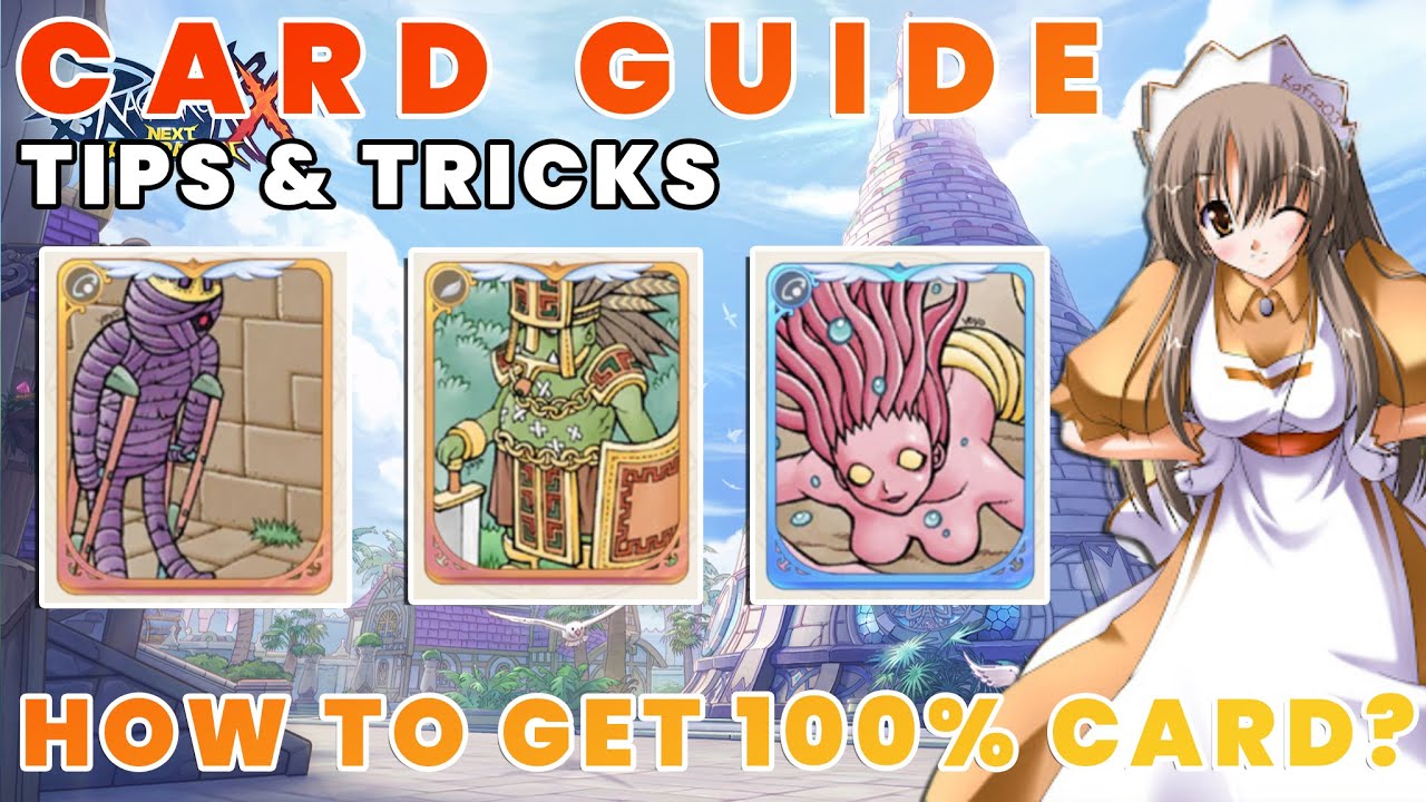 [ROX] RAGNAROK X Next Generation CARD GUIDE - YouTube