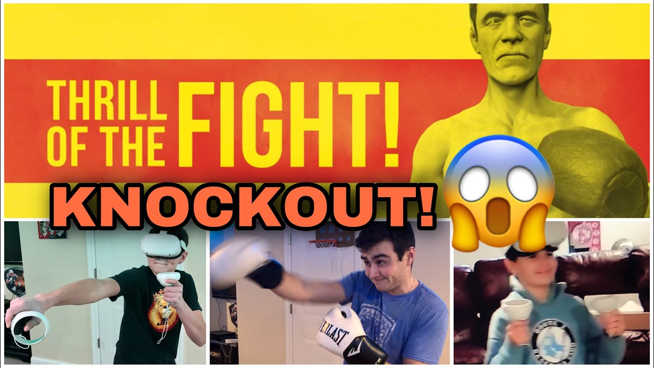 VR BOXING KNOCKOUT CHALLENGE!!!! - YouTube