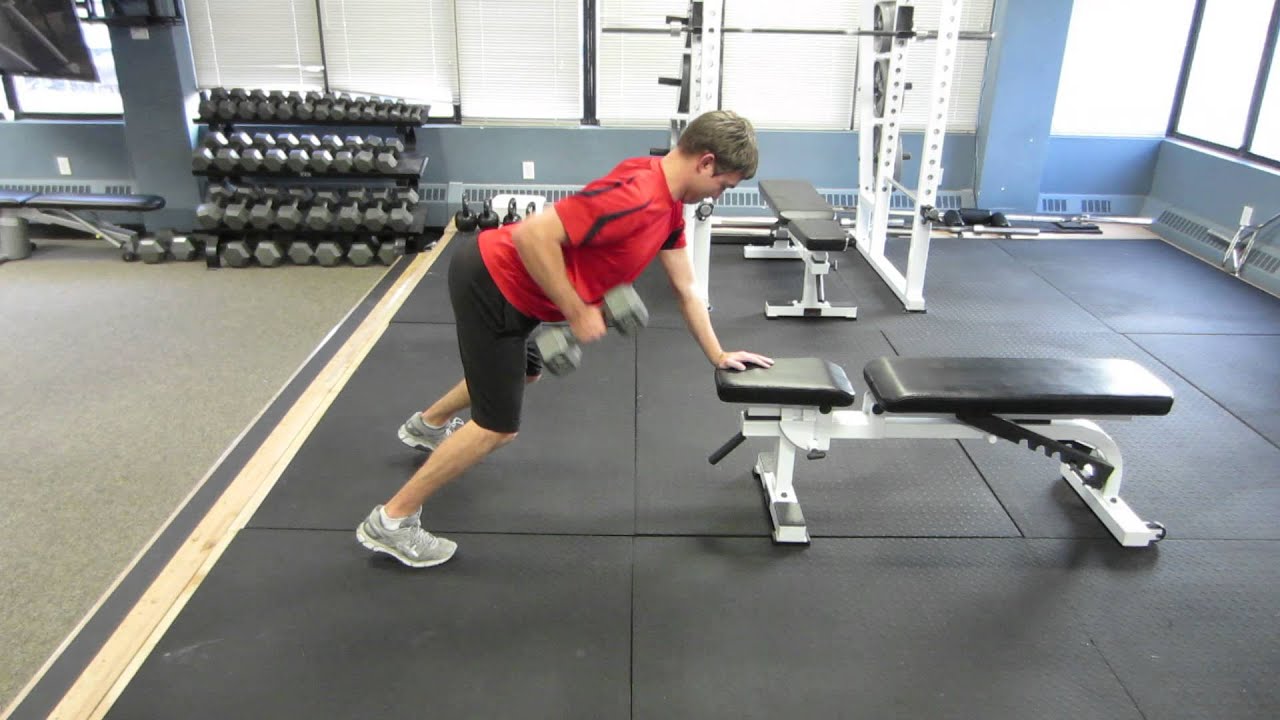 3-Point DB Row - YouTube