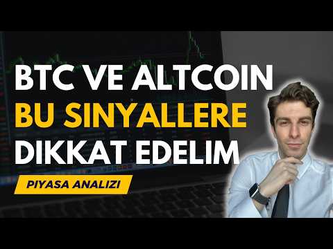 Yeni Haberler Piyasa Düştü, Bitcoin ve Altcoinlerde Yeni Sinyal | Haftalık Kapanış Karar Zamanı