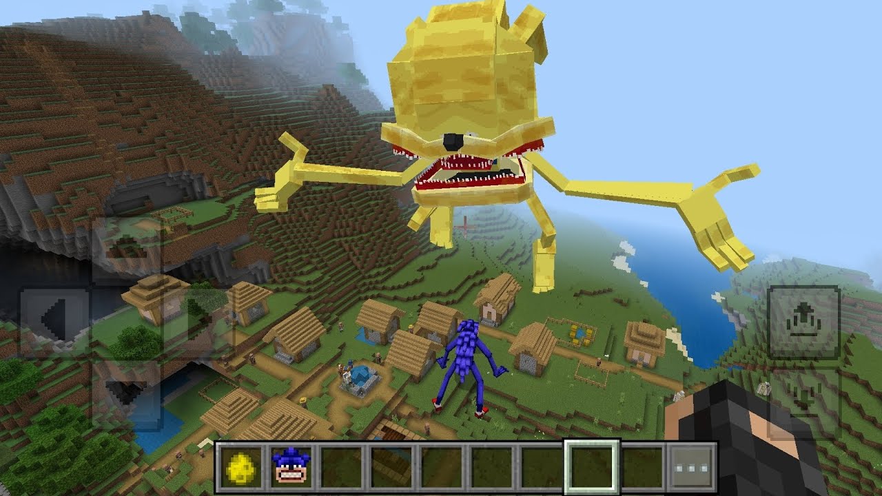 Shin Sonic Tapes MOD In Minecraft PE - YouTube