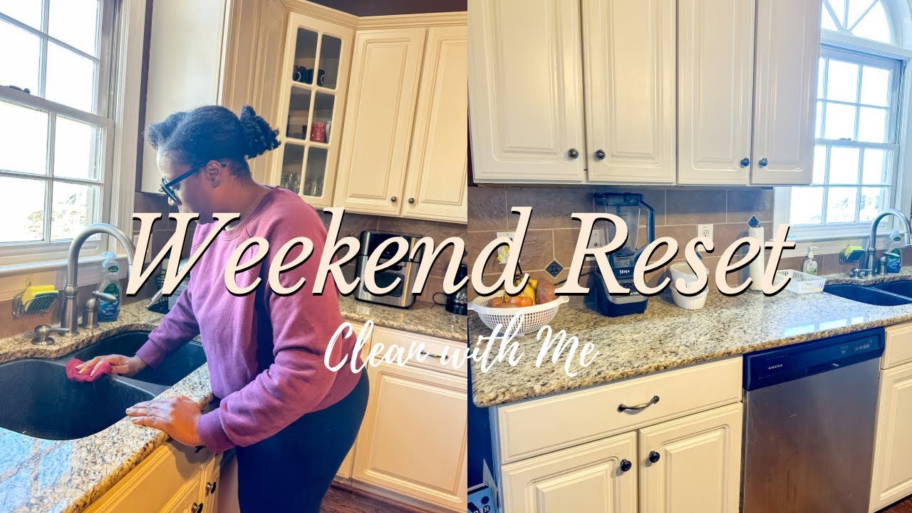 Weekend Reset: Clean and Organize Your Kitchen | Clean with me ...