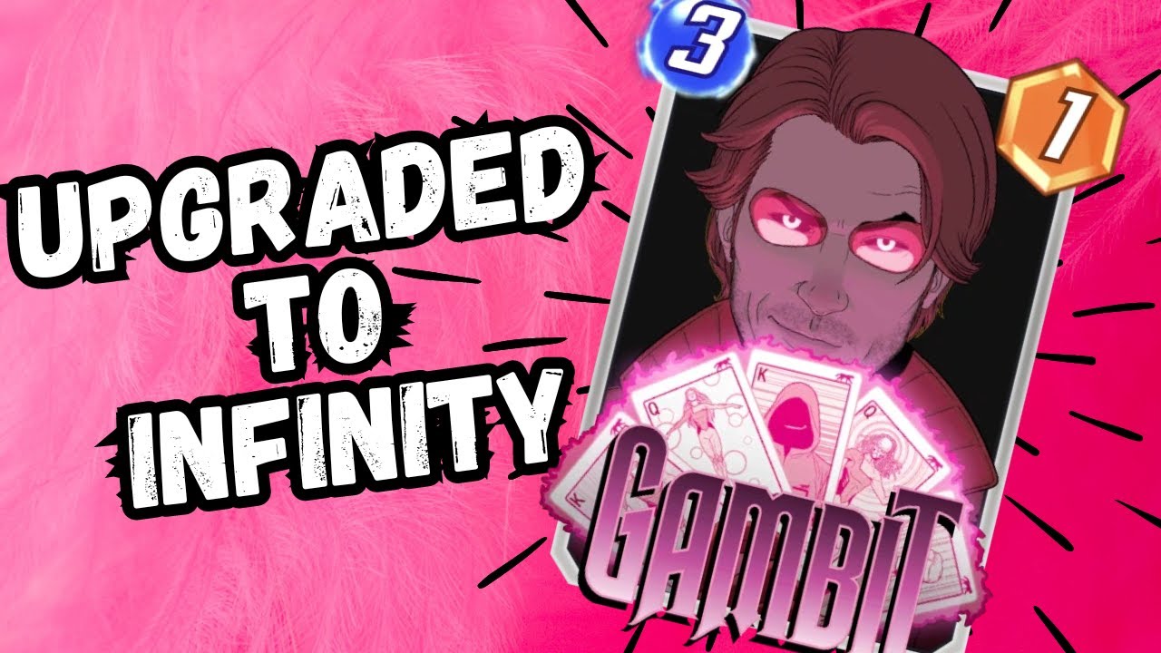 Gambit Variant Upgraded to Infinity - Marvel Snap - YouTube
