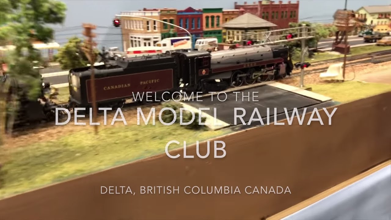 Welcome to the Delta Model Railway Club - YouTube