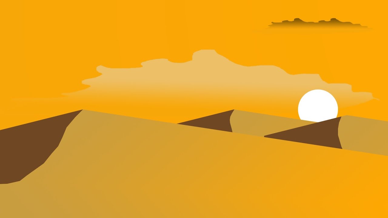 How to make scenery in Adobe photoshop - YouTube