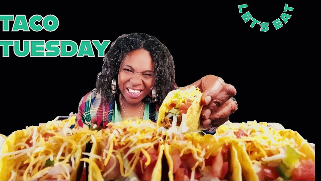 Crunch Attack! Devouring Spicy Loaded Tacos for Taco Tuesday #tacos # ...