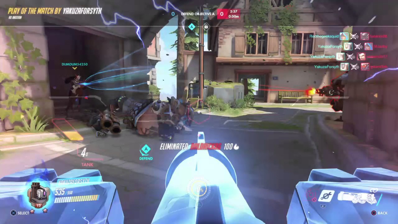 Overwatch: Bastion Configuration:Tank - YouTube