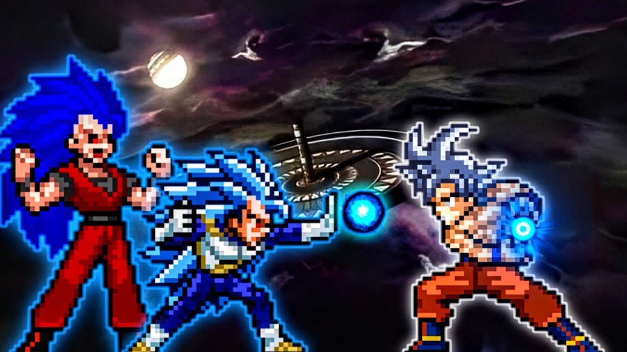 Goku SSJ7 (New) & Vegeta SSJ7 OP (New) VS Goku Perfect MUI OP in Jump ...