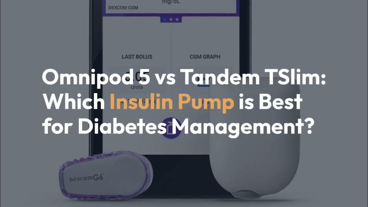 Omnipod 5 Vs Tandem Tslim Which Pump Is Best For Diabetes Management Easy2digital Youtube