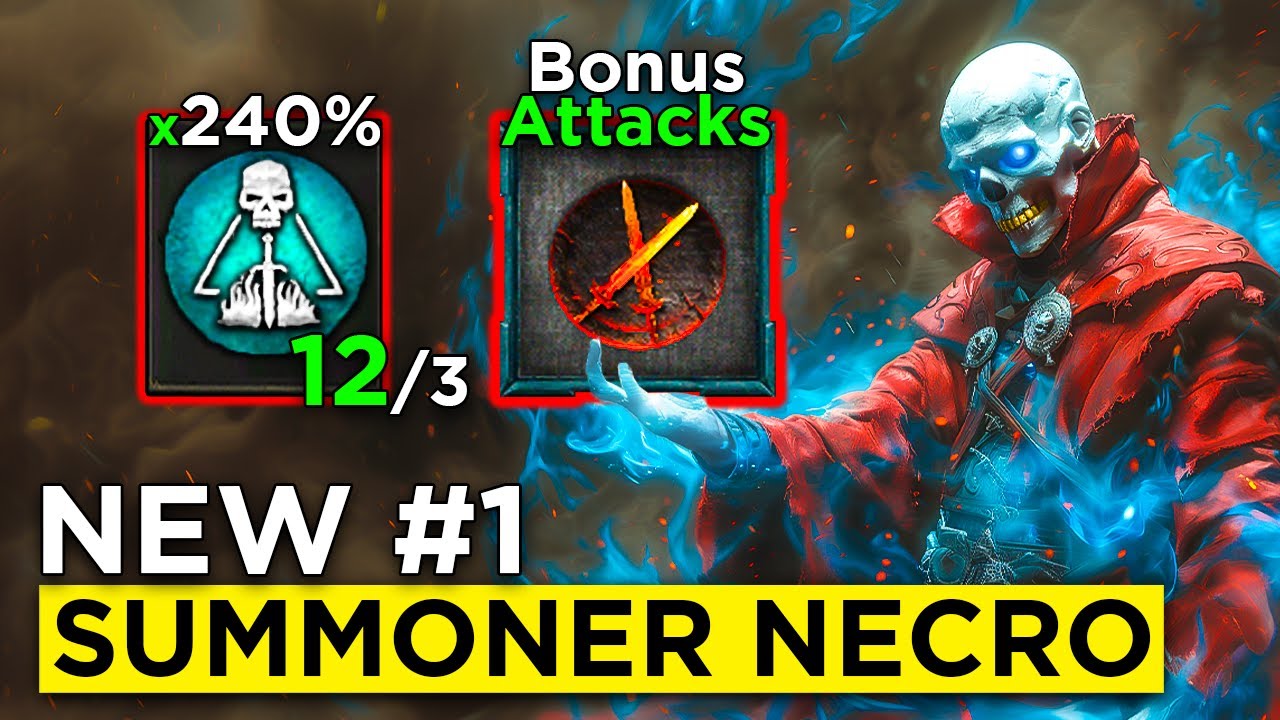 God Tier Summoner Necromancer SOLOS EVERYTHING in Season 4 Diablo 4 ...