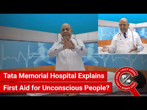 FACT CHECK: Viral Video Shows Tata Memorial Hospital Explaining First Aid for Unconscious People?