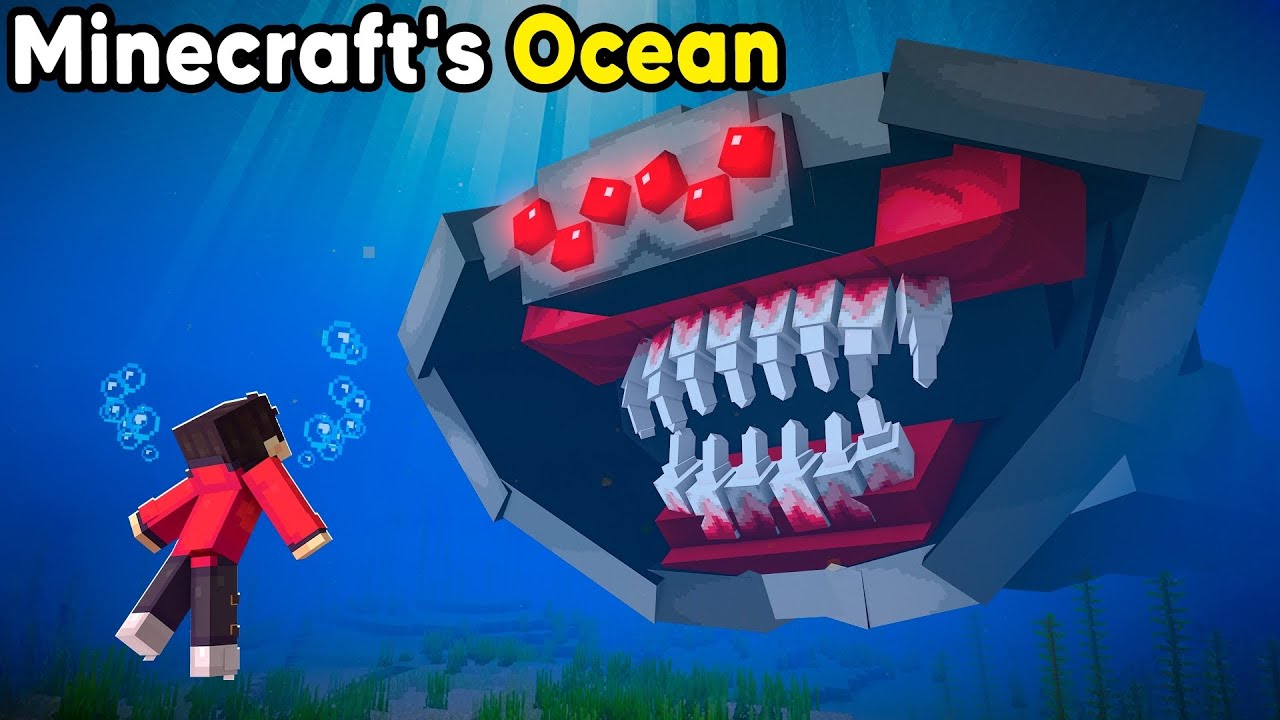 Testing Scary Myths in Minecraft's Ocean.. - YouTube