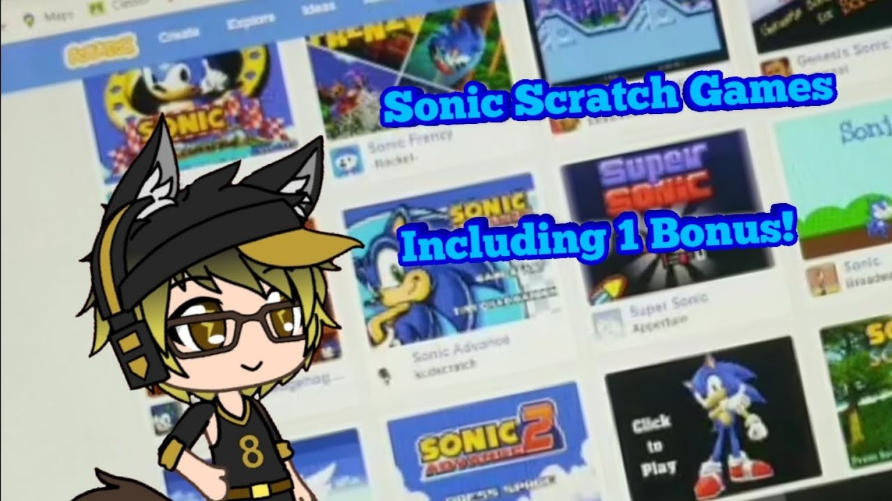 Playing Sonic Scratch Games! (INCLUDING 1 BONUS) - YouTube