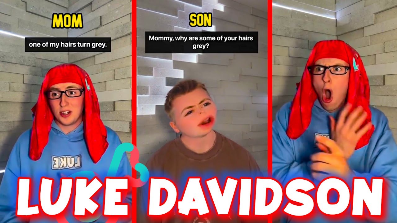 Luke Davidson - Son asks mom an embarrassing question - YouTube