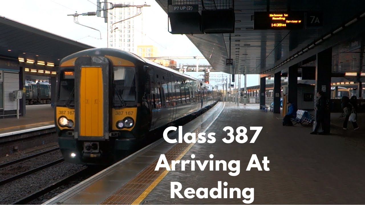 A Class 387 Arriving At Reading Station | 02/01/24 - YouTube
