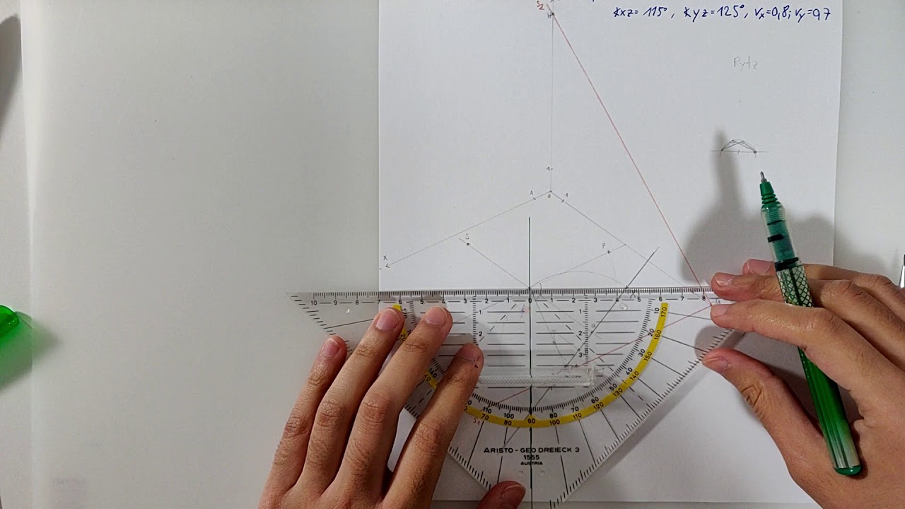 DG8 Zylinderschnitt im Parallelriss (s1,s2) - YouTube