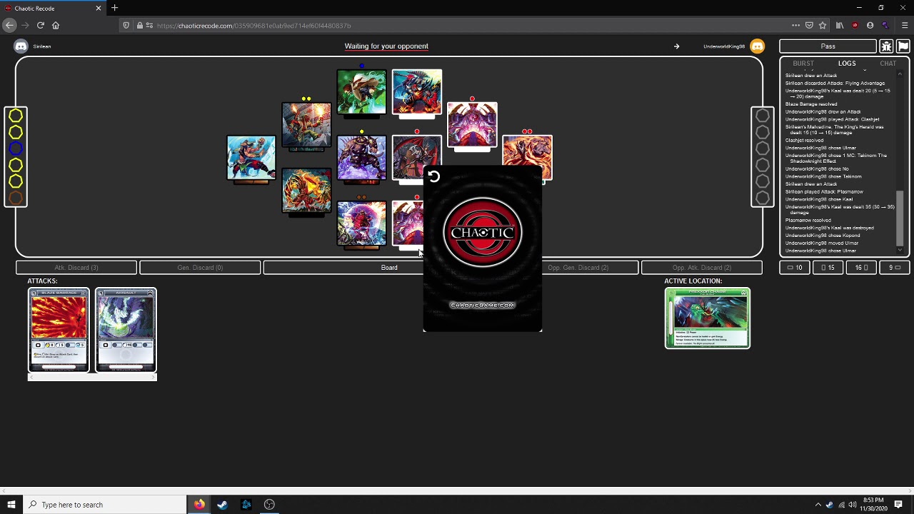 Chaotic Deck Showcase: General Barath Beyond - YouTube
