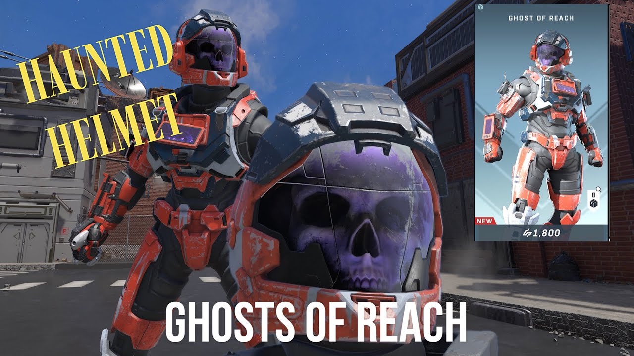 HAUNTED HELMET IS HERE!! BUY IT OR EARN IT - Halo Infinite Store ...