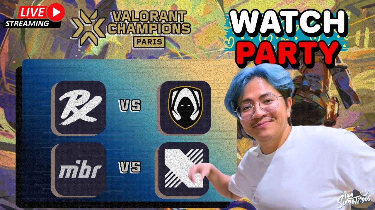 พี่ชายกลับมา PRX vs TH, MIBR vs. DRX | VCT Champions Playoffs ...