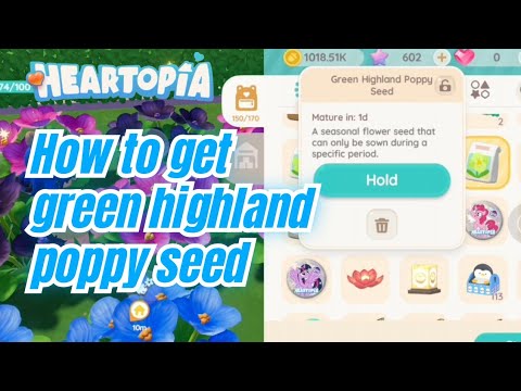 I Finally Got The Rare One! - how to get green highland poppy seed ...