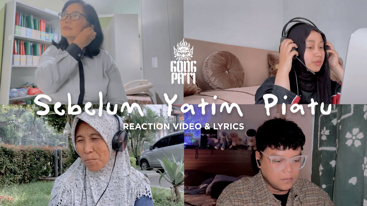 Sebelum Yatim Piatu (Reaction Video & Lyrics) - YouTube