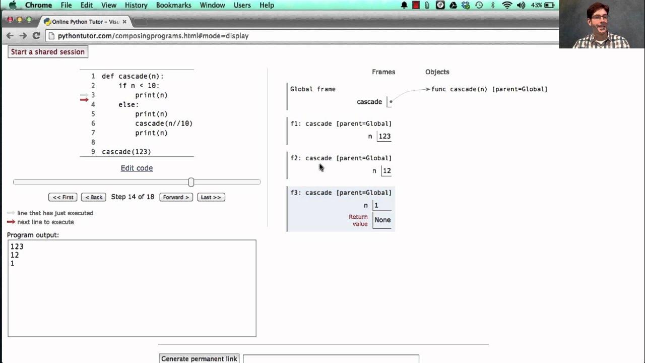 Order of Recursive Calls - YouTube