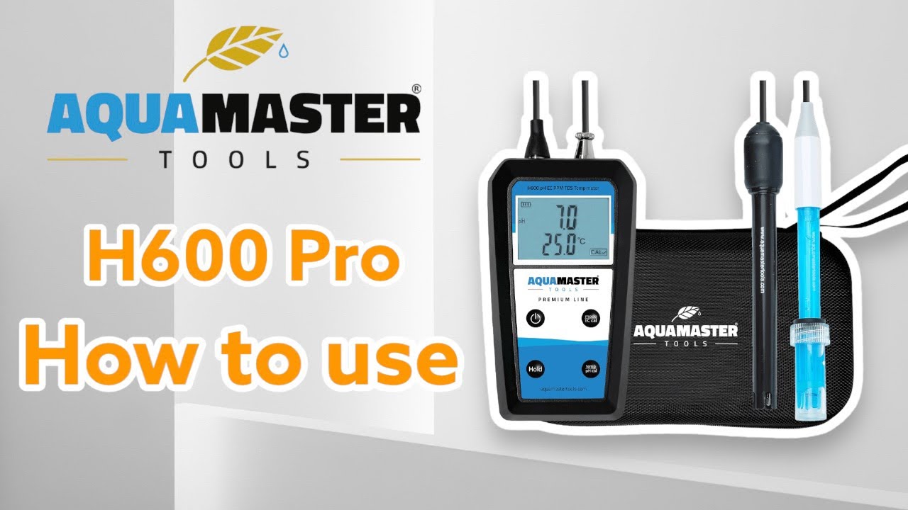 Aqua Master Tools H600 pro - How to use - YouTube