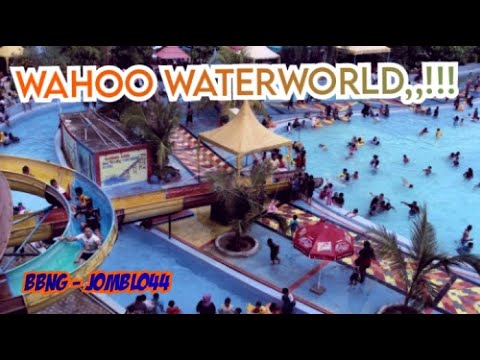 Wahoo waterworld is the biggest and newest swimming pool - YouTube