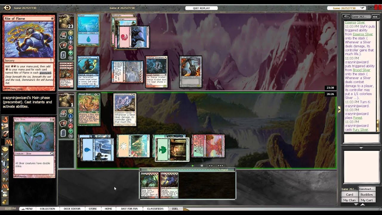 Magic the Gathering online gameplay - Deathrender deck - YouTube