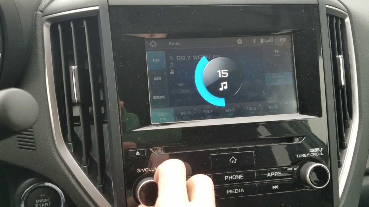Radio on new 2019 Subaru Forester still doesn't work properly - YouTube
