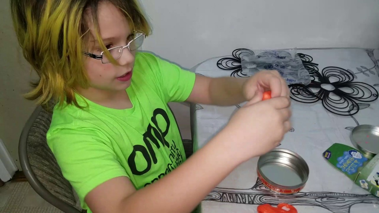 Opening Crazy Aaron's Thinking Putty - YouTube