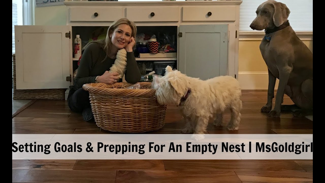 Setting Goals & Planning For An Empty Nest | MsGoldgirl - YouTube
