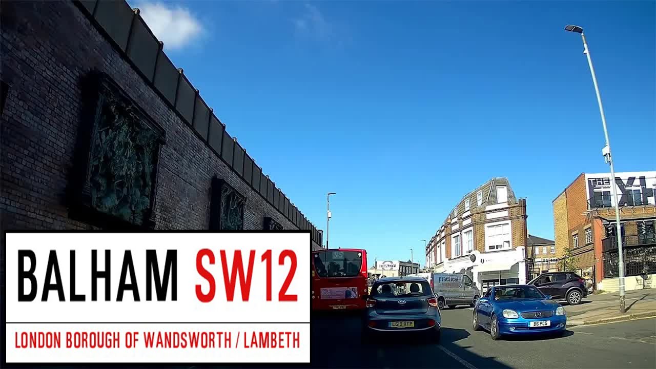 A Drive Through London Balham SW12 - YouTube