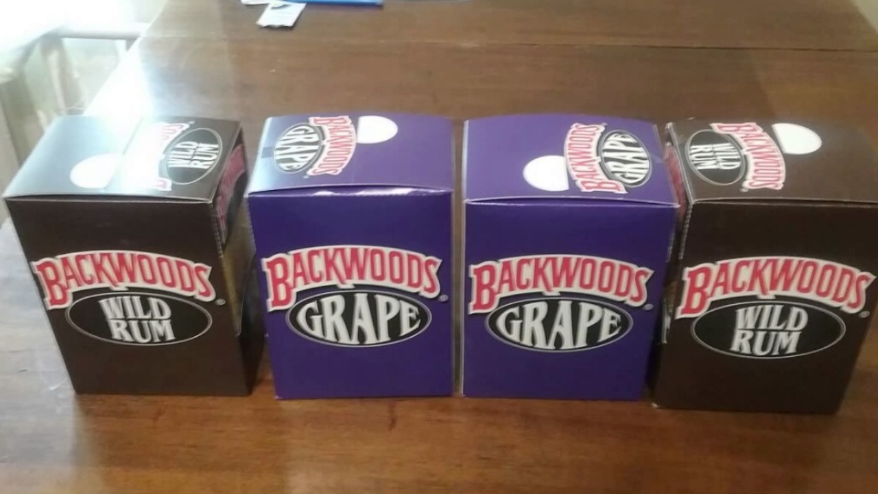 BACKWOODS CIGARS GRAPE AND WILD RUM FLAVOUR - YouTube