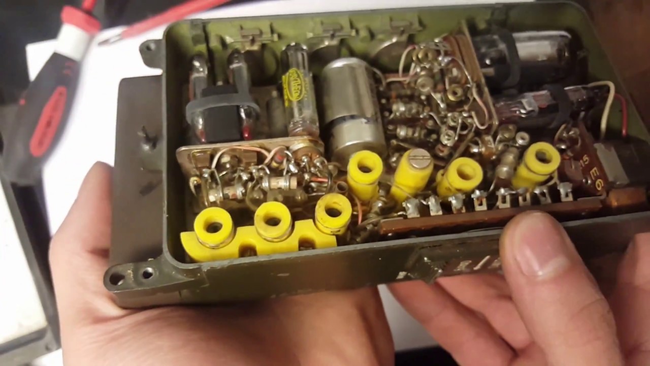 WW2 Radio Receiver-Transmitter RT 159b /URC-4 Survival Radio ...