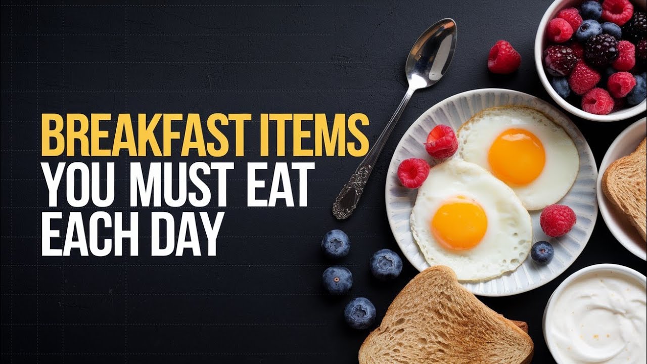 BREAKFAST LOVERS Must Eat These 8 Daily Must Haves! #nutrition # ...