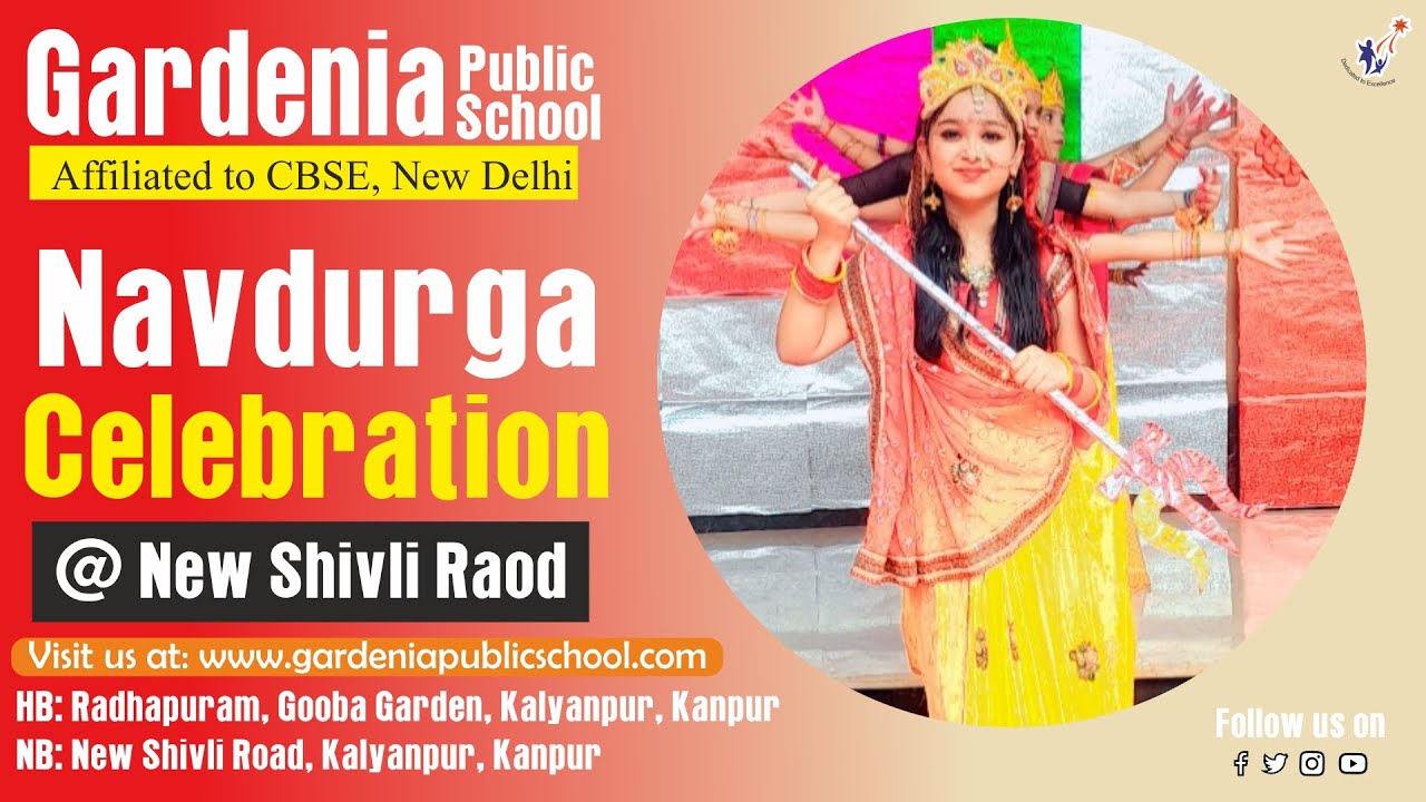 Navdurga Celebration @New Shivli Road , Kalyanpur - YouTube