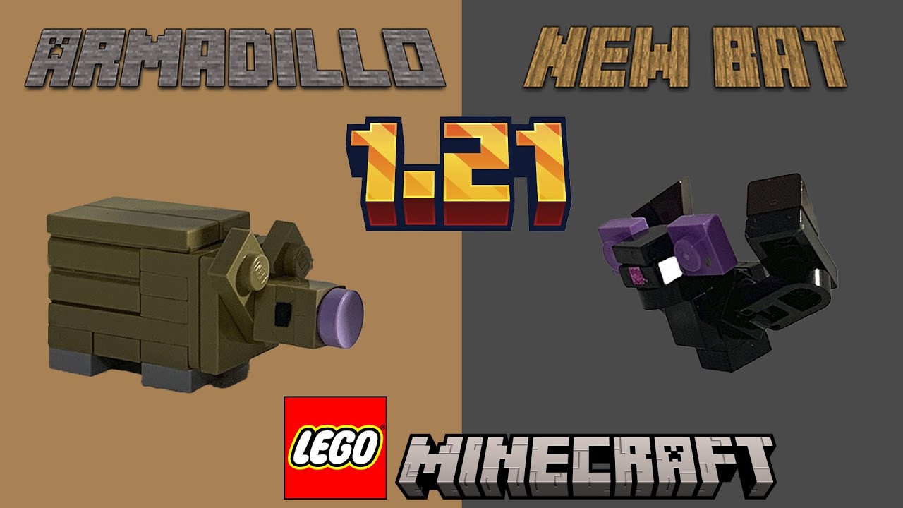 LEGO Minecraft 1.21: ARMADILLO AND NEW BAT?! #legominecraft #minecraft ...