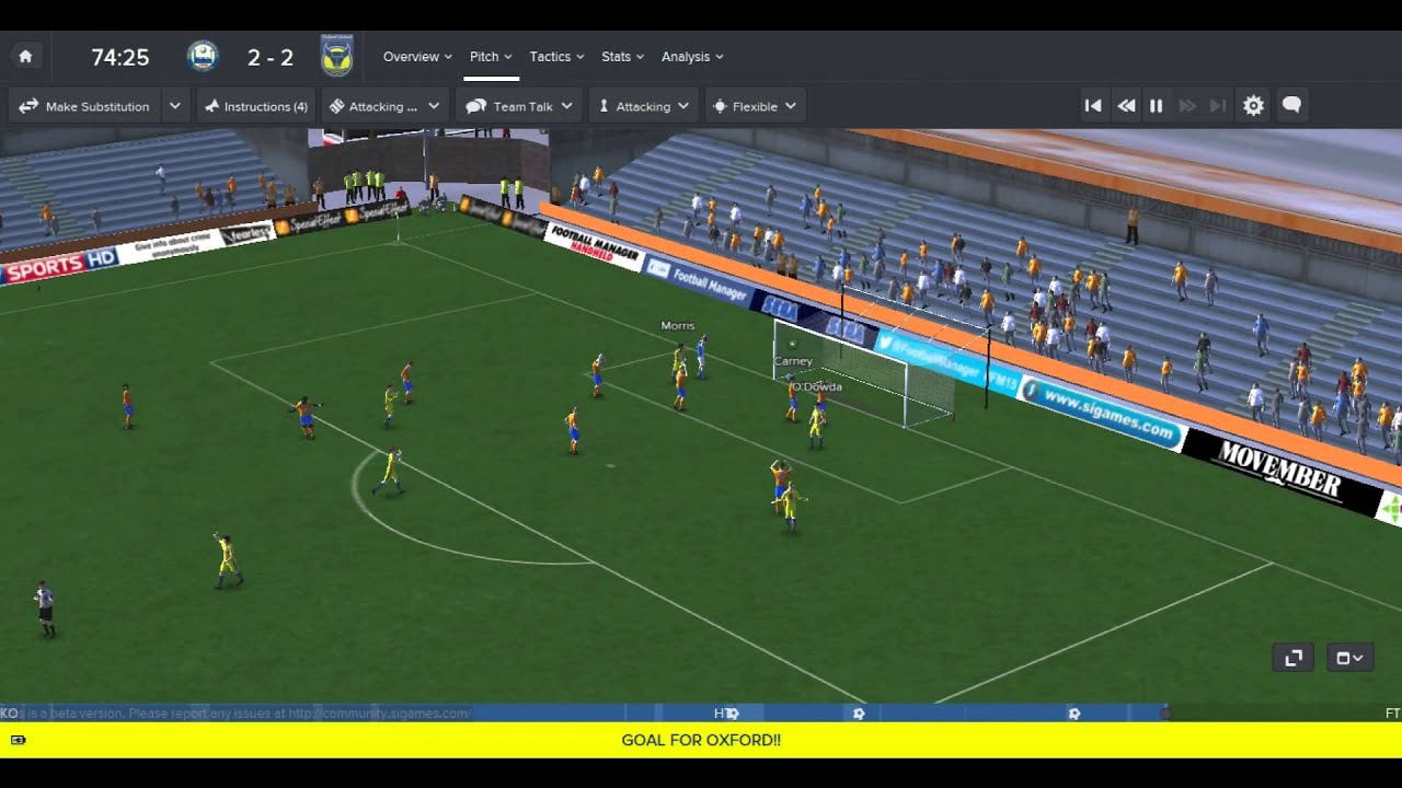 Football Manager 2015 3D MATCH ENGINE First Thoughts - YouTube