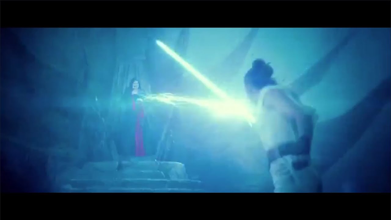 Emperor Palpatine Vs Rey Star Wars The Rise Of Skywalker Youtube