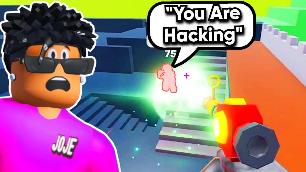 THIS GUY THOUGHT I WAS HACKING IN ROBLOX RIVALS! - YouTube
