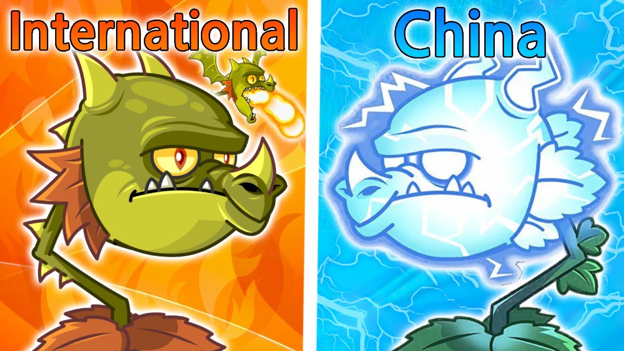 Plants Vs Zombies 2 Vs Plants Vs Zombies 2 Chinese Version - Which ...